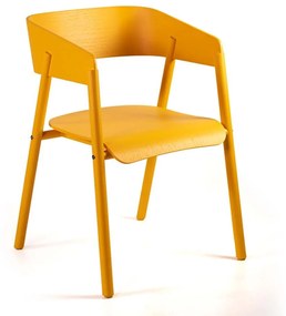 Žlutá židle Covus