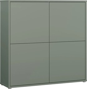 XXXLutz VYSOKÁ KOMODA, šalvějově zelená, 124,5/121,5/34,9 cm Carryhome - Online Only komody - 000687018335