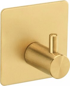 Erga Pad, samolepící háčky na ručníky bez vrtání, 4 ks, 4,5 × 4,5 cm, zlatá, ERG-YKA-CH.PAD4-GLD