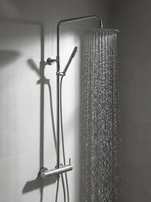 Sapho Sapho, MINIMAL sprchový sloup s pákovou s baterií, nerez mat, MI139