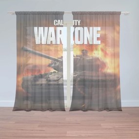 Sablio Záclony Call of Duty Warzone - tank: 2ks 150x250cm