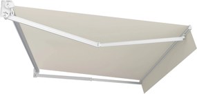 Markýza BestBerg BBSU-M295C / 295 x 200 cm / bílá/krémová