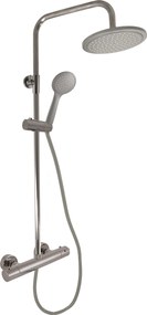 Slezák - RAV Sprchový komplet s termostatickou baterií TERMOSTATICKÁ - TRM82.5/5-43MGK, Metal Grey kartáčovaná