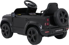 Elektrické autíčko Land Rover Defender černé