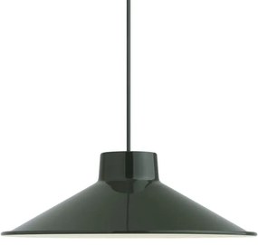 Muuto Závěsná lampa Top Ø36, dark green 22858