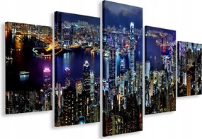 Obraz Do Obývacího Pokoje Hongkong 200x120 Obří