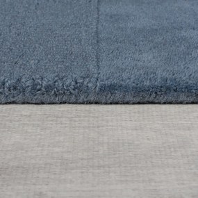 Flair Rugs, Kusový koberec Moderno Checkerboard Blue, 200x290, modrá, chodba / předsíň
