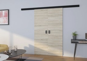 ADRK Furniture Posuvné nástěnné dvoukřídlé dveře TOPPO 160 ADRK-SD-Top-160-S