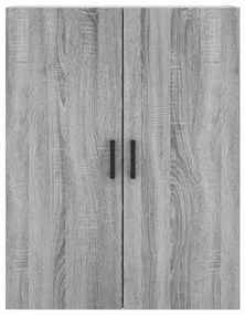 Skříň highboard šedá sonoma 69,5 x 34 x 180 cm kompozitní dřevo,  3195961