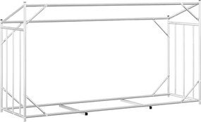 vidaXL Stojan na palivové dřevo s krytem 200,5x60,5x110,5 cm [4104945]