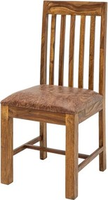 Jídelní set - stůl z masivu Timber 200cm + 4 židle Timber sheesham
