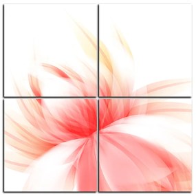 Obraz na plátně - Elegantní květ - čtverec 3147E (100x100 cm)