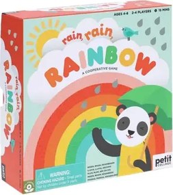 Petit Collage Kooperativní hra Rain, rain, rainbow / Počet hráčů 2-4 /