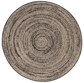 Béžový kulatý koberec ø 120 cm Swirl – Hanse Home