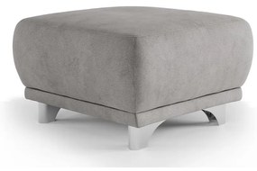 Taburet RIMINI 66x66 cm šedá M321800  MARANELLO HOCKER