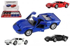 Teddies Auto Kinsmart 1966 Ford GT40 MKII kov/plast 13 cm na zpětné natažení