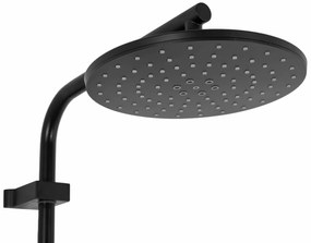 REA - Santos sprchový set s baterií 150mm, černá, REA-P8803