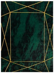 Dywany Łuszczów Kusový koberec Emerald 1022 green and gold ROZMĚR: 160x220