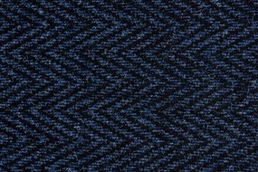 Podlahové krytiny Vebe - rohožky Čistící zóna Boomerang 36 modrá - Rozměr na míru cm