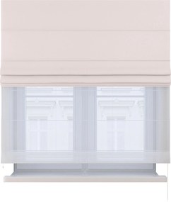 Římská roleta Duo barva krémová
