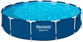 BESTWAY Steel Pro Bazén 396 x 84 cm, kartušová filtrace 5612E