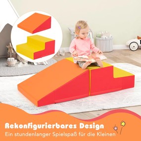 Costway 2 kusy. Kinder Schaumstoff Bausteine zum Toben a Klettern Softbausteine