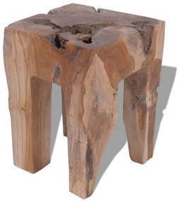 Stolička masivní teak 243471