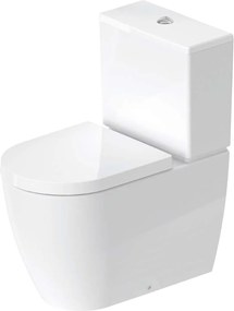 Duravit ME by Starck - WC kombi mísa, zadní odpad, DuraShield, bílá 217009AA00
