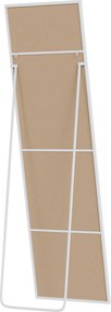 Zrcadlo Benicia 140x40 cm – bílá matná
