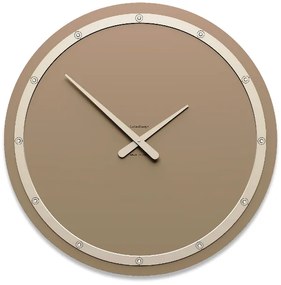 Designové hodiny 10-211 CalleaDesign Tiffany Swarovski 60cm (více barevných variant) Barva čokoládová-69 - RAL8017
