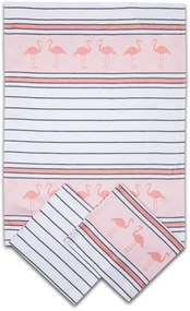 SVITAP sleep well Utěrka Extra savá 50x70 cm Plameňáci 3 ks