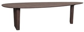 LABEL51 Jídelní stůl WOW tmavě hnědý 300x130 cm