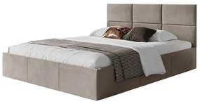 Čalouněná postel PORTO rozměr 120x200 cm Béžová