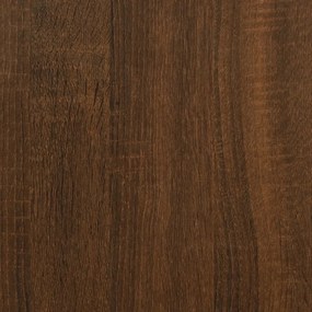 vidaXL Noční stolek 34 x 35,5 x 50 cm kompozitní dřevo [826021] Barva: kouřový dub