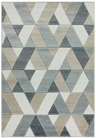 Šedý koberec Furla Rhombus Grey Rozměry: 160x230 cm