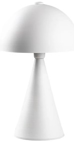 Bílá stolní lampa s kovovým stínidlem (výška 52 cm) Dodo – Opviq lights