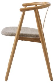 Jídelní židle v béžovo-přírodní barvě Relate – Unique Furniture
