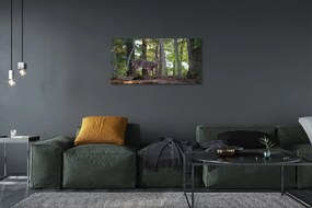 Obrazy na plátně jelen lesní 100x50 cm