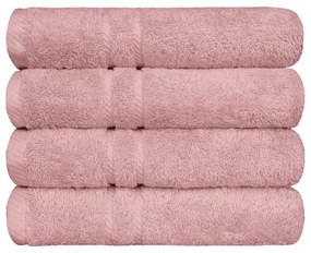SCANquilt bavlněný ručník COTTONA světle růžová malý ručník 30 x 50 cm