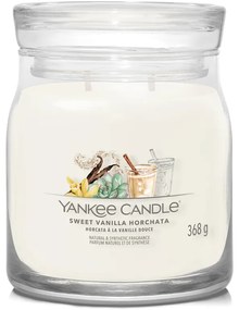 Yankee Candle – Signature svíčka Sweet Vanilla Horchata (Sladký vanilkový nápoj horchata) Velikost: velká 567 g