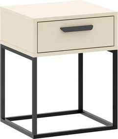 Noční stolek Muros N40, krémová