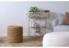 House Nordic Pouf RIVERA hnědý