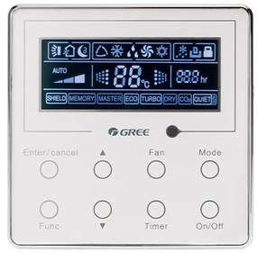 Kazetová Klimatizace Gree 1+3 (3,5kW + 3,5kW + 3,5kW) Multi-split R32