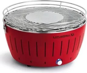 LotusGrill G435 U červená / Gril na dřevěné uhlí / Průměr roštu 40.5 c