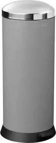 Rossignol Bomba 91043 šedý / Pedálový koš / 30 L / RAL 9006