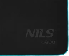 NILS Aqua Ručník z mikrovlákna  NAR13 černý/modrý