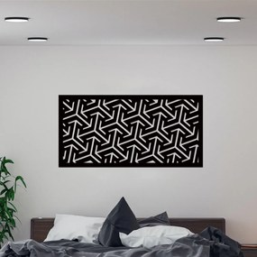 dřevo života Dekorační panel FLAKES Rozměry (cm): 20x40, Barevný vzor: Černá