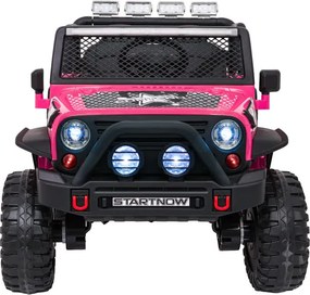 Elektrické autíčko Jeep BEAST 4x4 růžové
