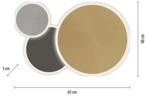 Paul Neuhaus 8007-70-LED Stmívatelné svítidlo Q-PIATO LED/35W/230V 2700-5000K+DO