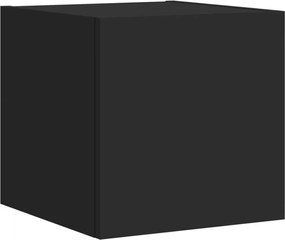 vidaXL Nástěnná TV skříňka s LED osvětlením 30,5x35x30 cm [837220] Barva: kouřový dub